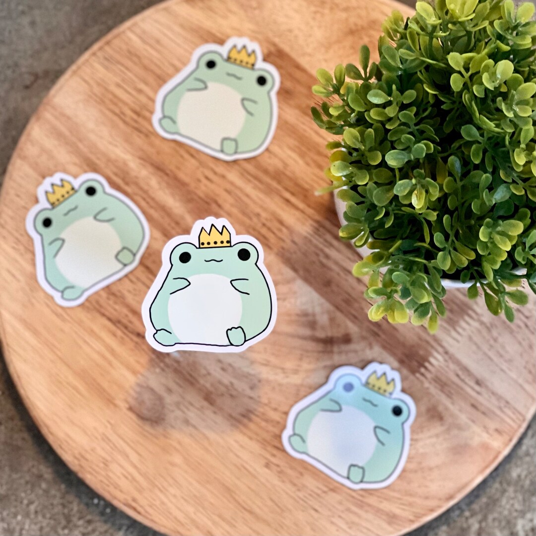 Cute Frog Stickers - Etsy