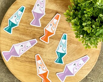 Lava Lamp Ghost Sticker - Etsy