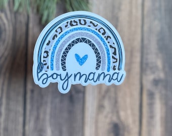 Boy Mom Sticker - Etsy