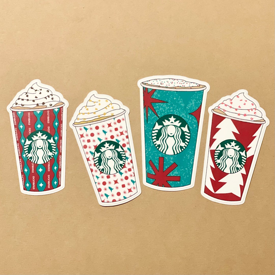 Starbucks 2022 Holiday Cup Sticker - Etsy