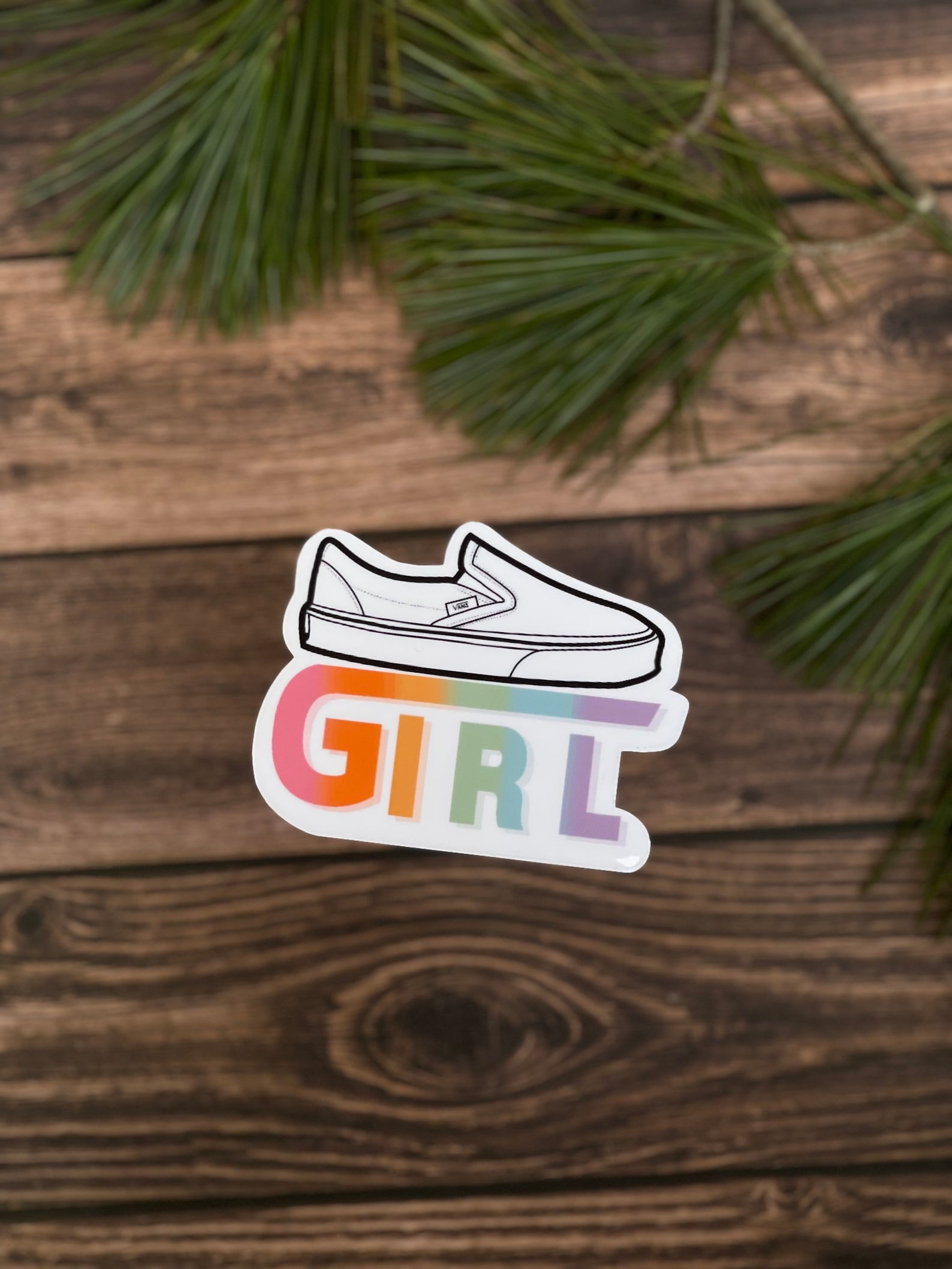 Vans Sticker Vinyl Waterproof Sticker Shoe Sticker | Etsy