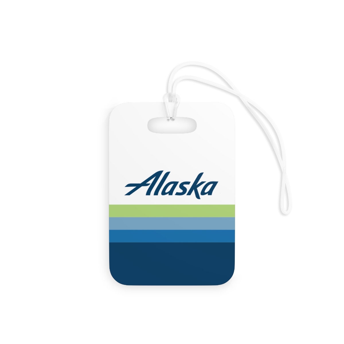 Alaska Airlines Luggage Tag - Etsy