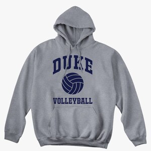 DUKE Sweatshirt, Duke University Sweatshirt, Volleyball Sweatshirt ...