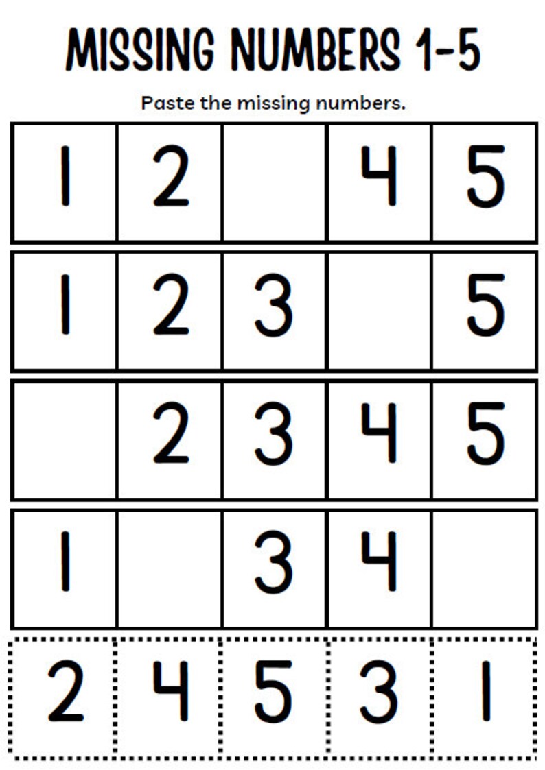 Preschool Learning Pack - Etsy