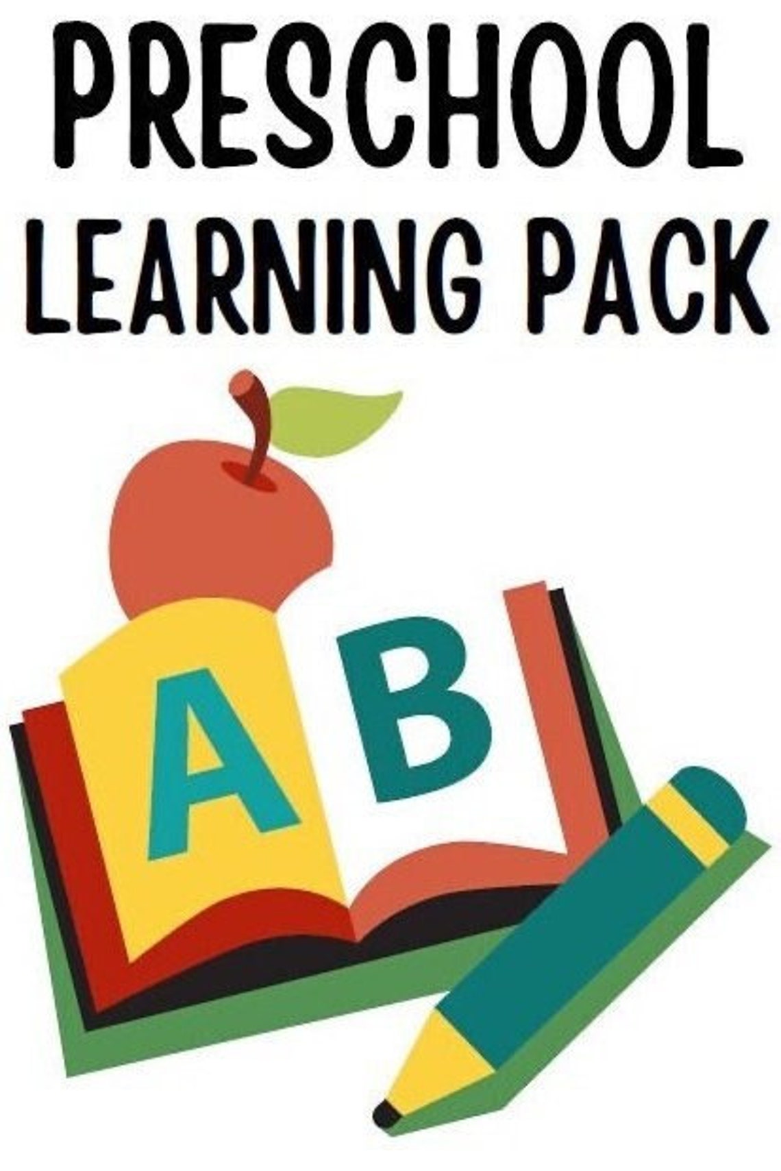 Preschool Learning Pack - Etsy