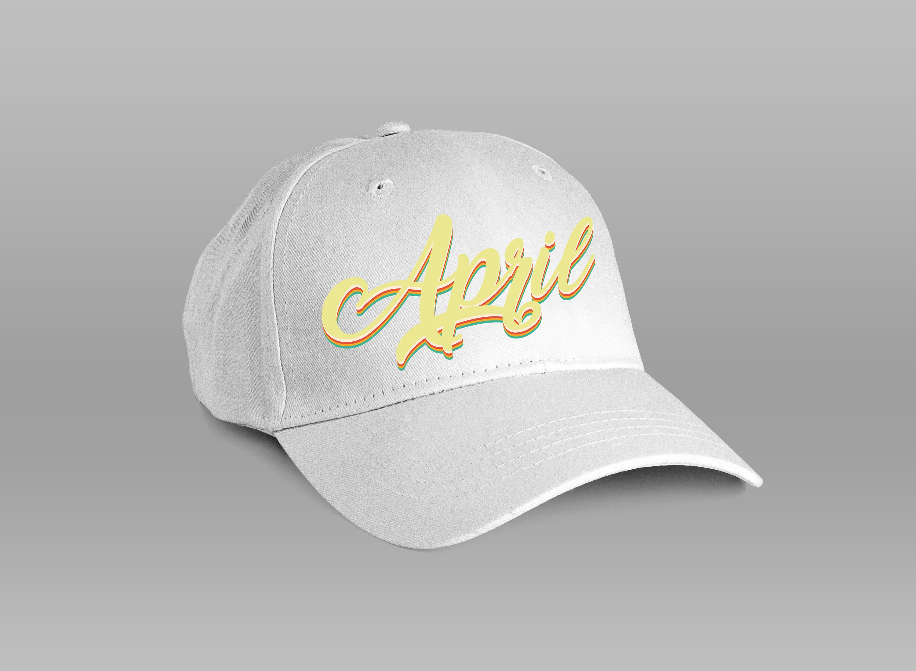 April Svg, April Rainbow Svg, April Design Svg, April Fool's Day Design ...