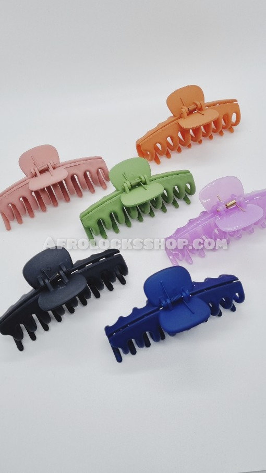 Barrette Crab Hair Large Volume Natural Nappy Dreadlocks - Etsy