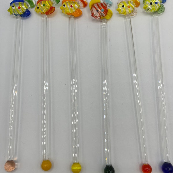 Stir Sticks Glass - Etsy