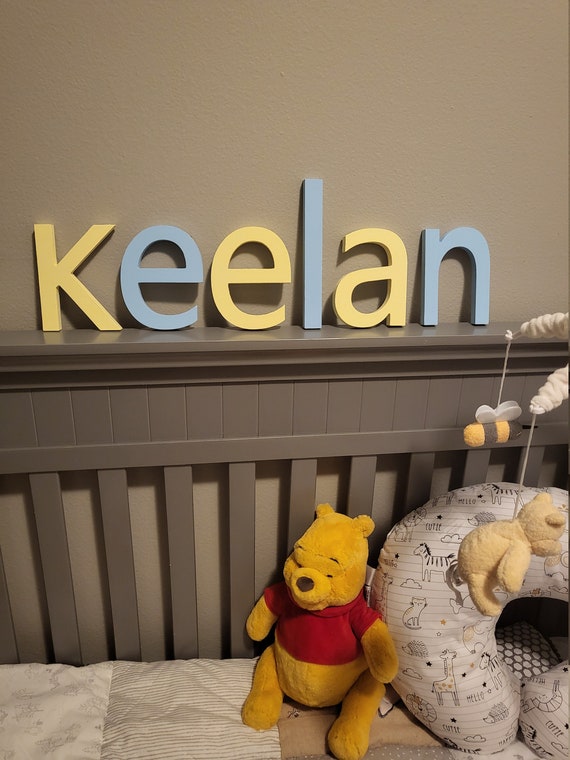 Custom Baby Name Letters | Etsy