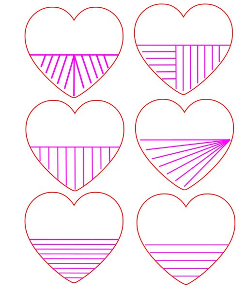 DIGITAL FILE Customizable Shiplap Valentine's Day Hearts | Etsy