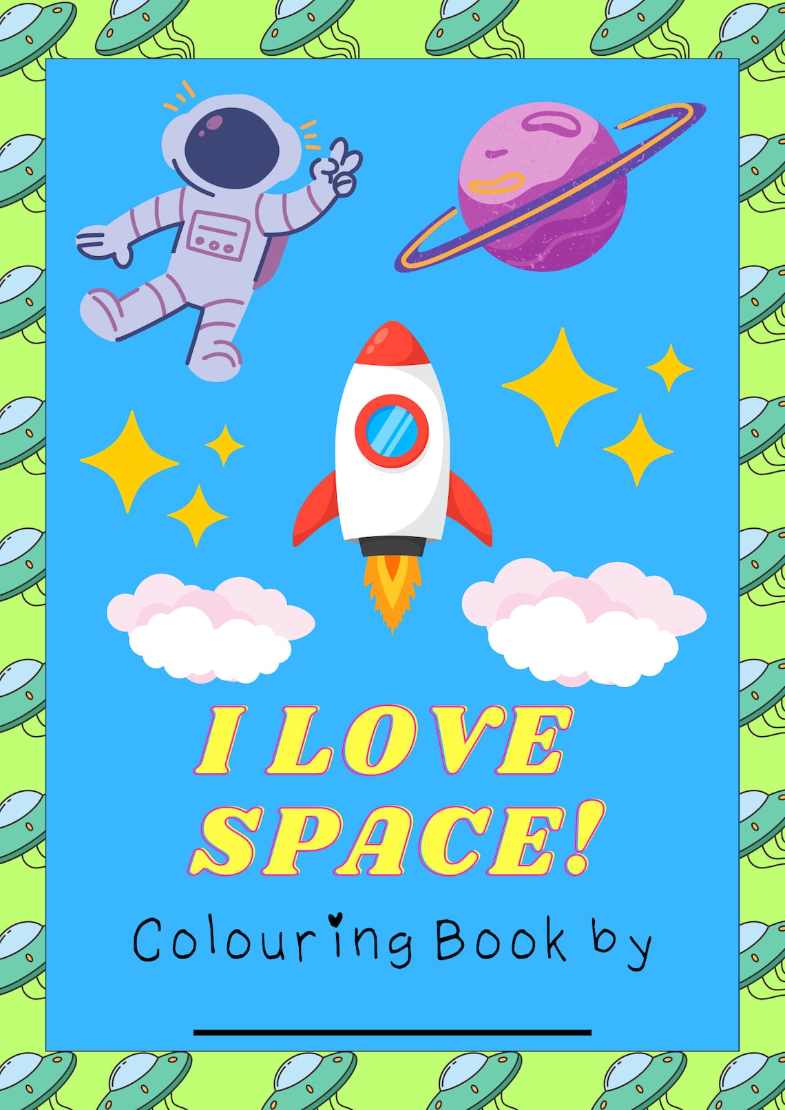 Space Coloring Pages for Kids, Coloring Book, Printable, Games, Kids ...