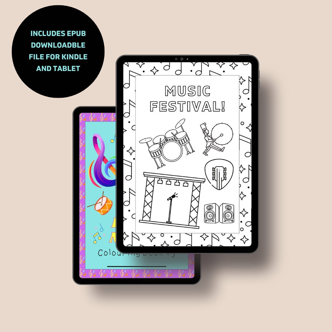 I Love Music Coloring Pages for Kids, Coloring Book, Printables, Games ...