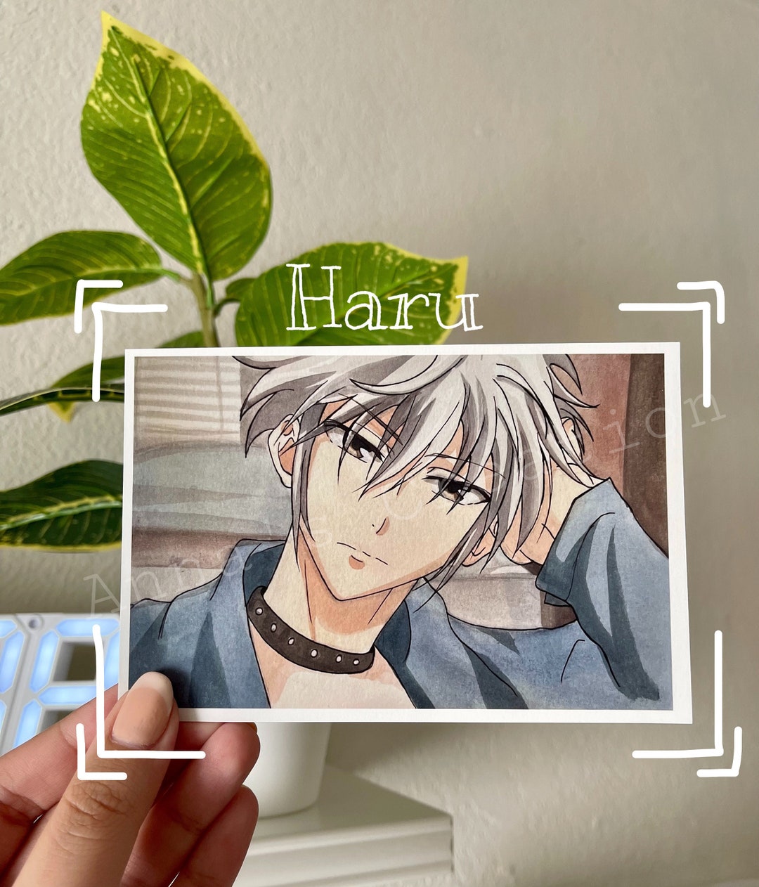 Fruits Basket Watercolor Art Print Haru - Etsy