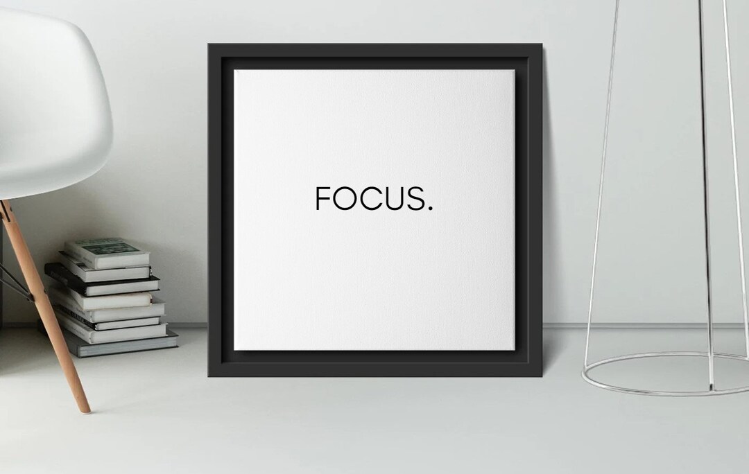 Focus. Inspirational Quote. Printable Wall Art - Etsy