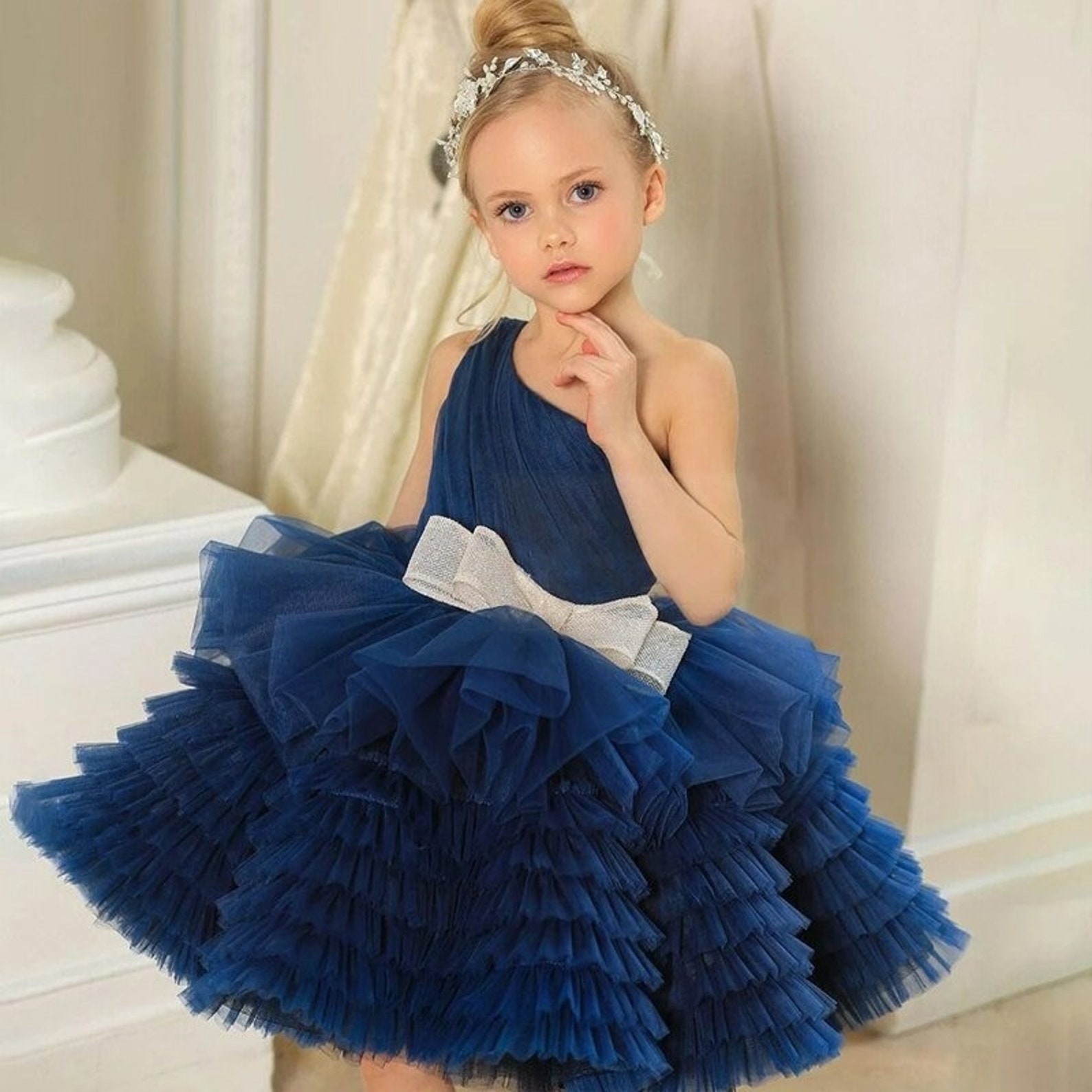 TODDLERS TULLE DRESS Flower Girls Tulle Dress Baby Girls - Etsy