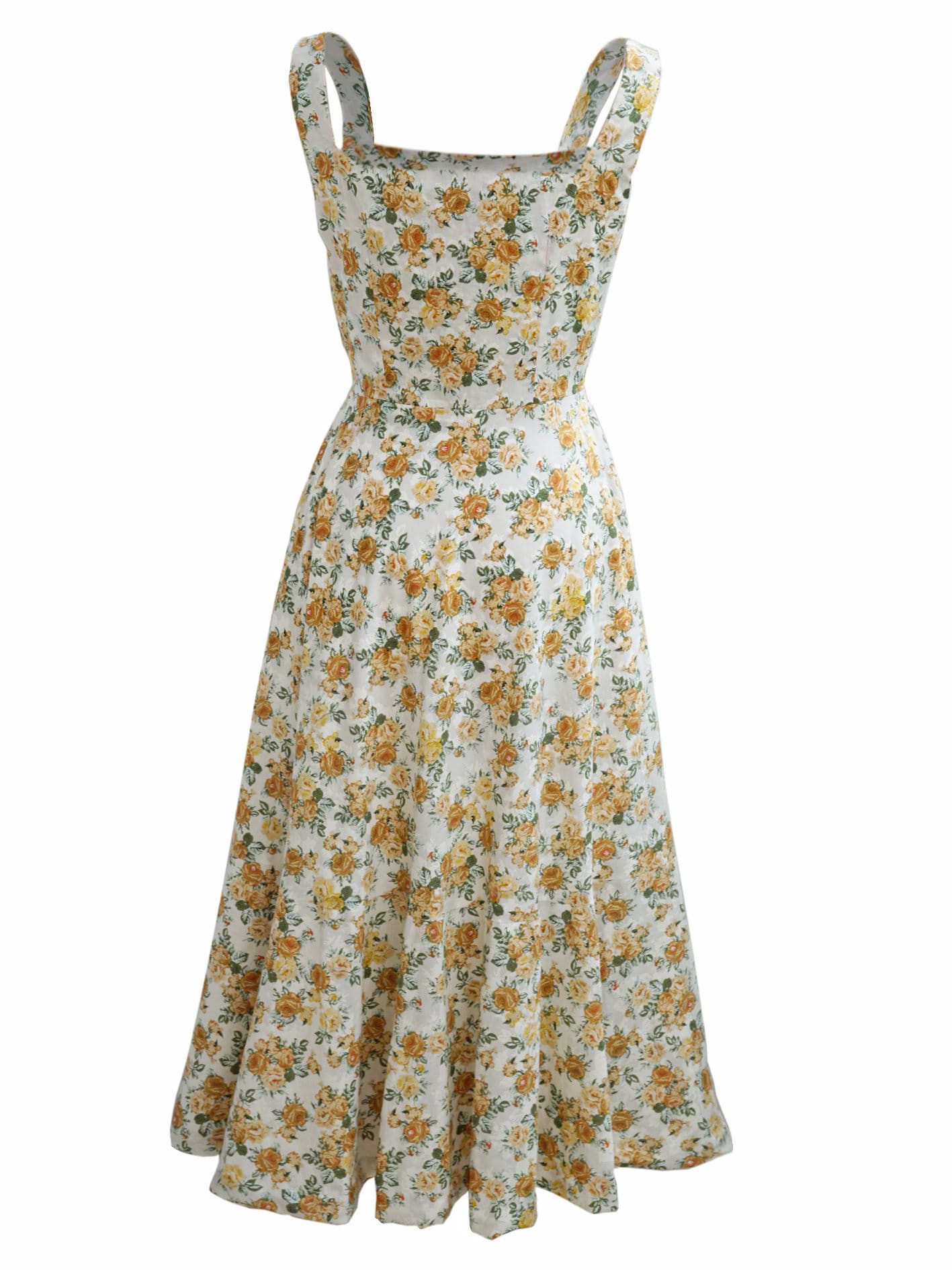 MIAH DRESS in Cotton Fabric "rosewood Reverie" Made to Order Dress ...