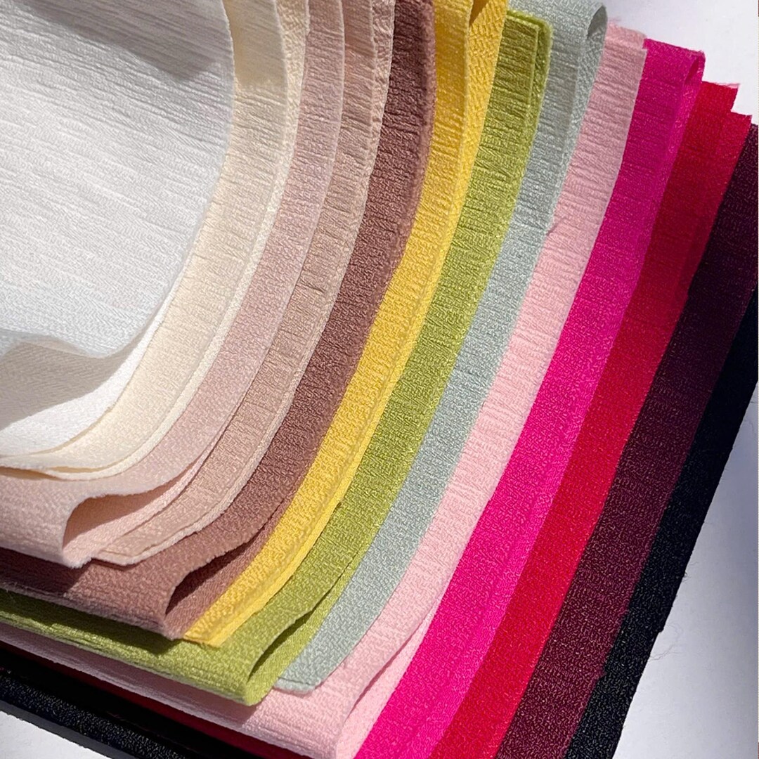Crushed Taffeta Fabric Taffeta, Crushed Taffeta Creased Fabric Sold by ...