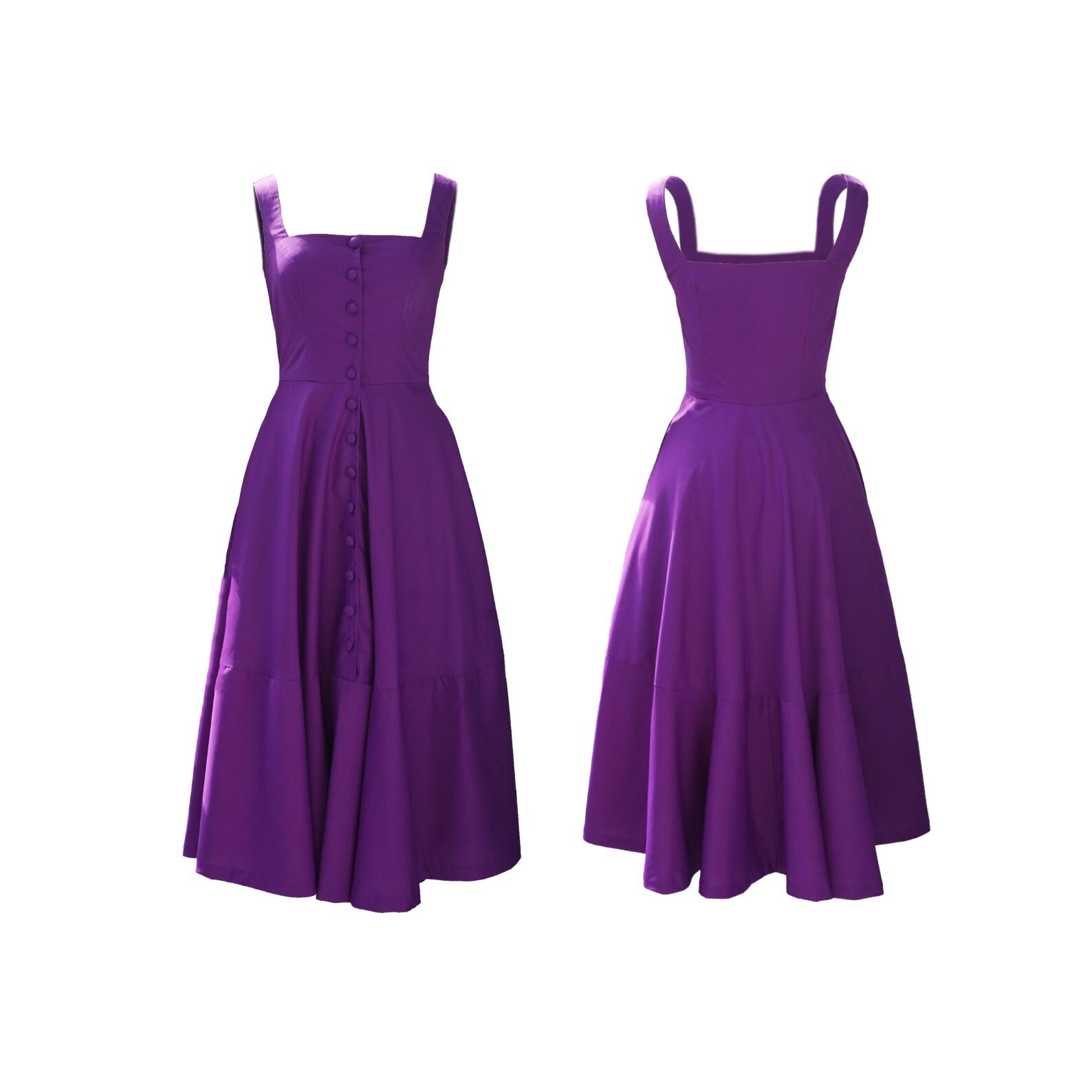 New MIAH DRESS Custom Size and Fabric, Pin up Dress, Vintage Dress ...