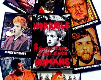 Serial Killer Trading Cards - Etsy