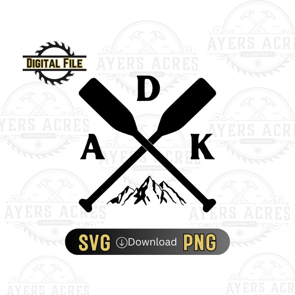 Adirondacks SVG, ADK SVG, Adk Png, Adirondack Png, Mountains Svg ...