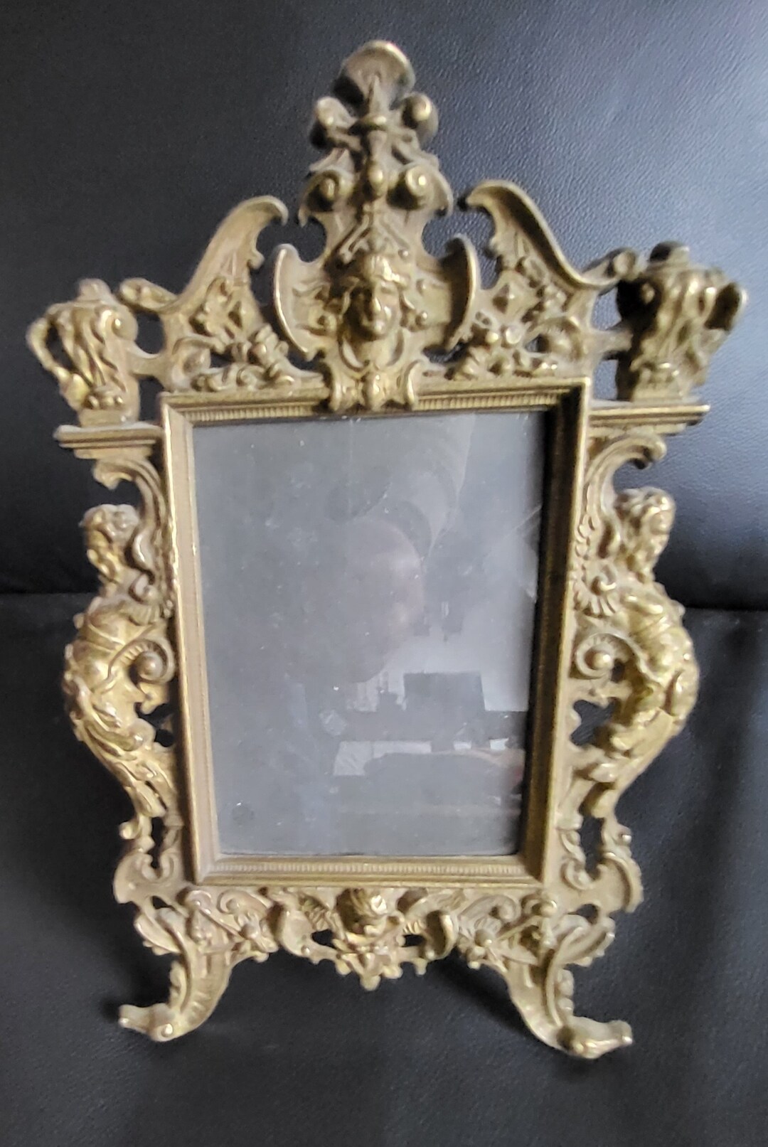 Antique Picture Frame, Photo Frame, Stand-up, Wilhelminian Style ...