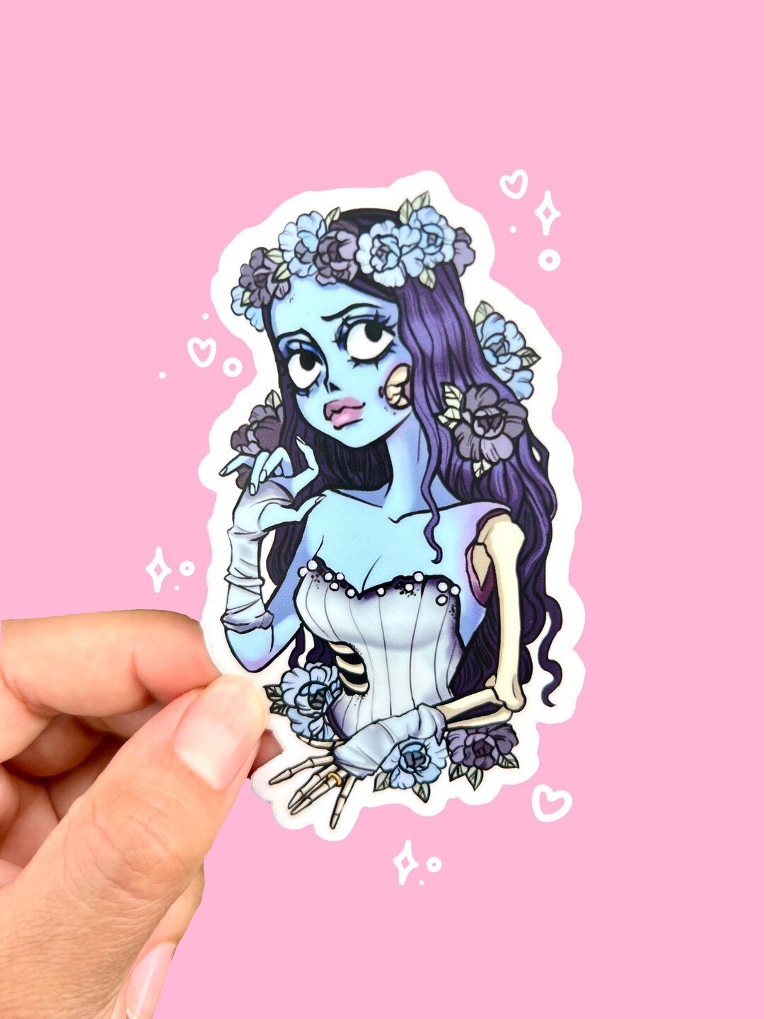 Corpse Bride Matte Vinyl Sticker - Etsy