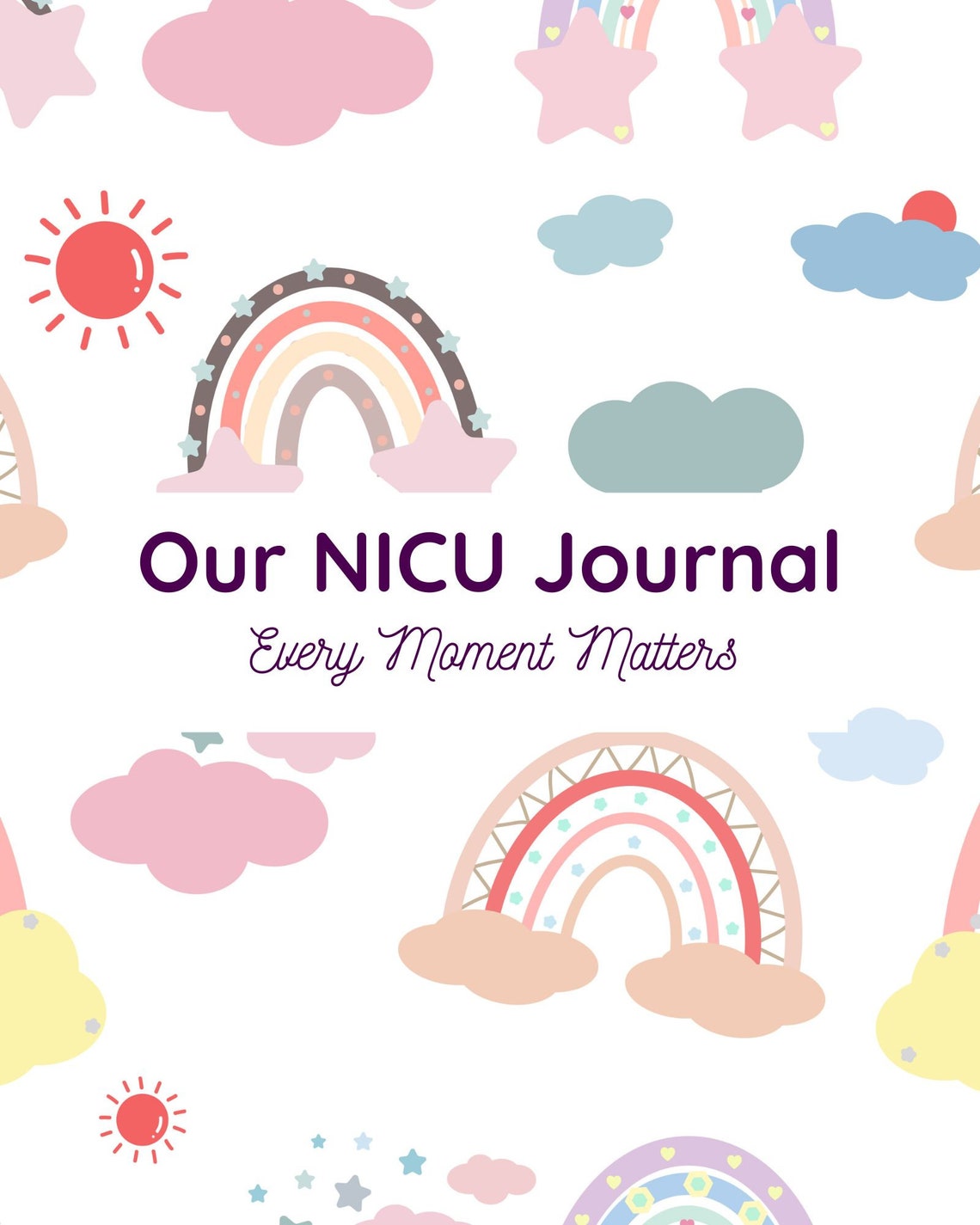 NICU Journal | NICU Baby Gift | Printable Download | Nicu Baby Book ...