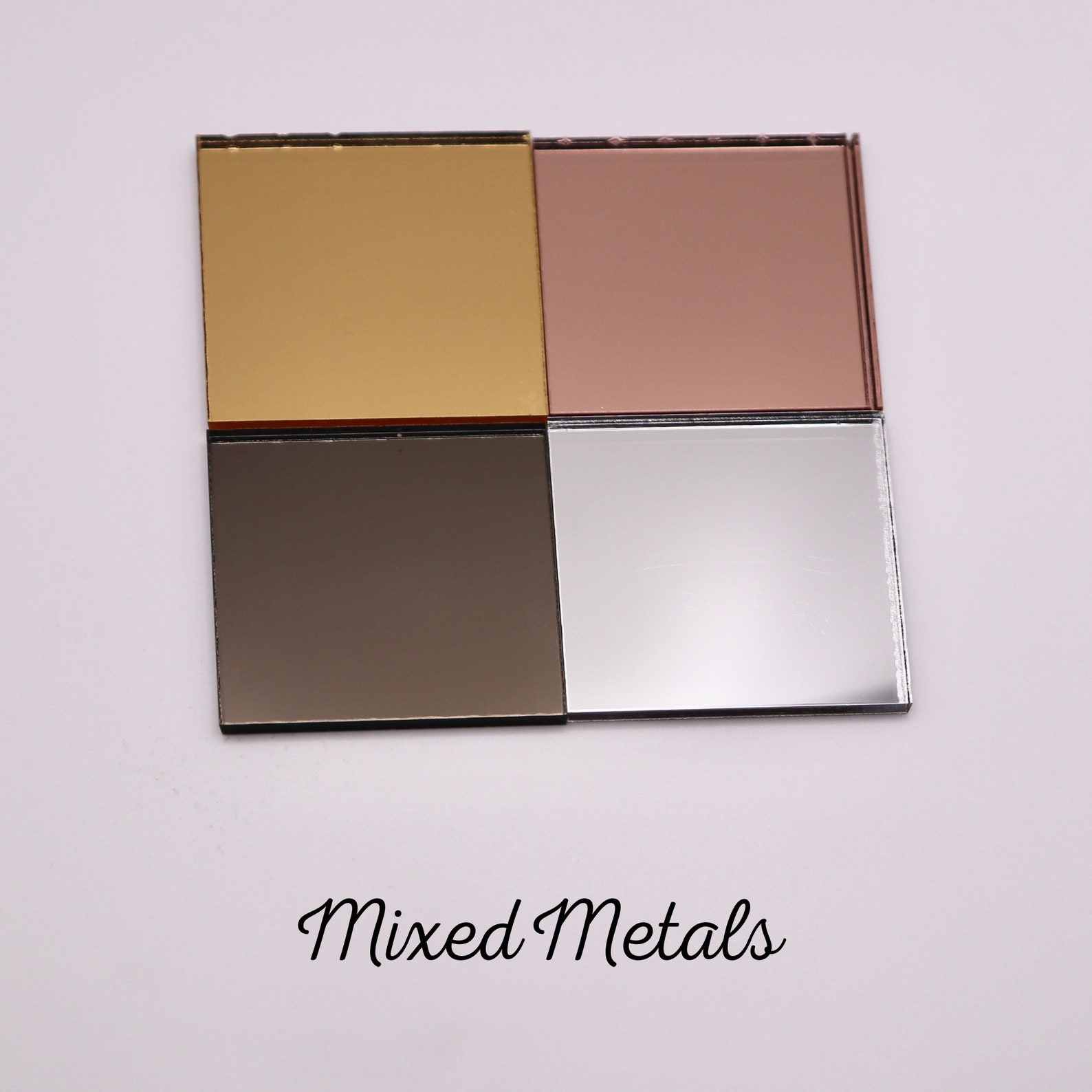 Mirrored Acrylic Samples for Event Decor & Crafts - Etsy