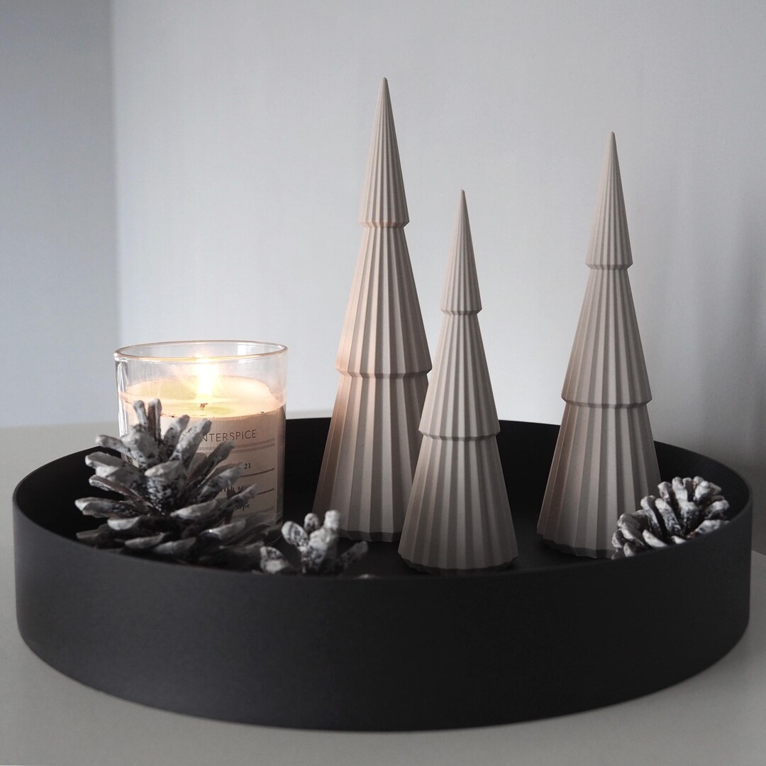 Deko I Tannenbaum I Weihnachtsbaum I Beige I 3D Druck - Etsy.de