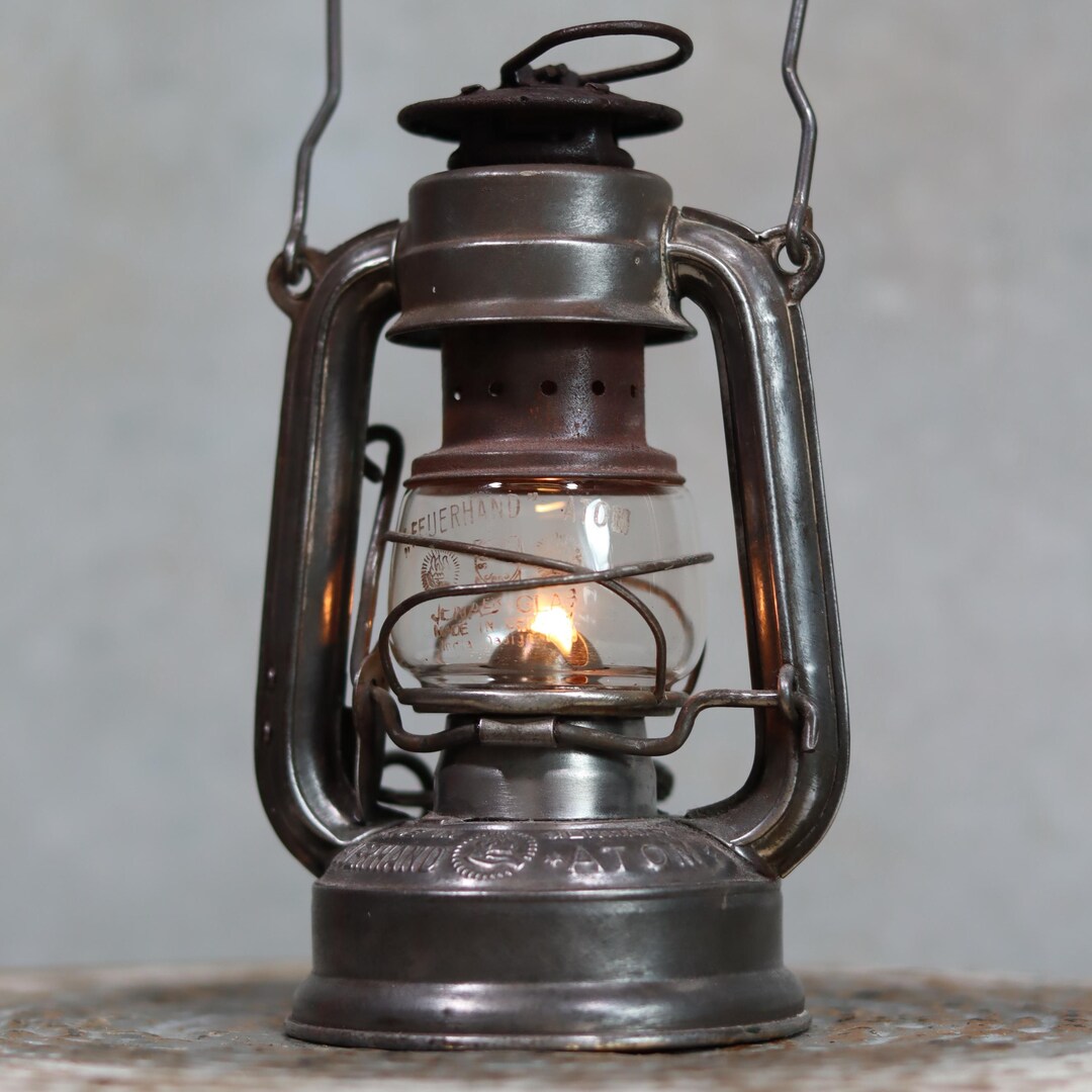 Fantastic Pre-war Storm Lamp, Storm Lantern, Feuerhand 75, the Famous ...