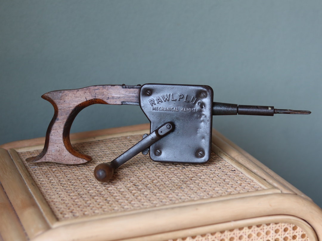 Special Rawlplug Drilling Machine, One of the First Cordless Drilling ...