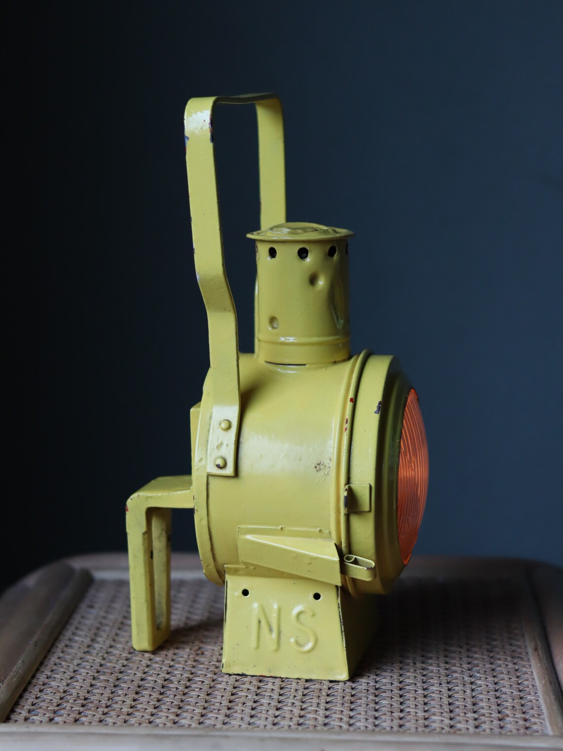 Special Old and Vintage Train Lamp, Signal Lamp, Oil Lamp Used by the ...