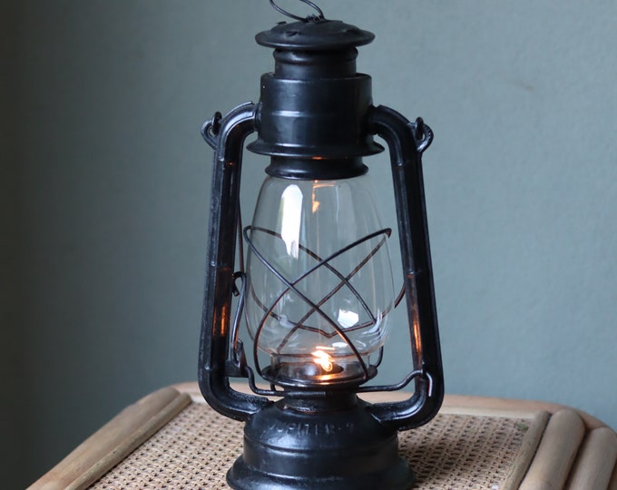 Beautiful Vintage Black Storm Lamp, Storm Lantern Jupiter-2. in Good ...