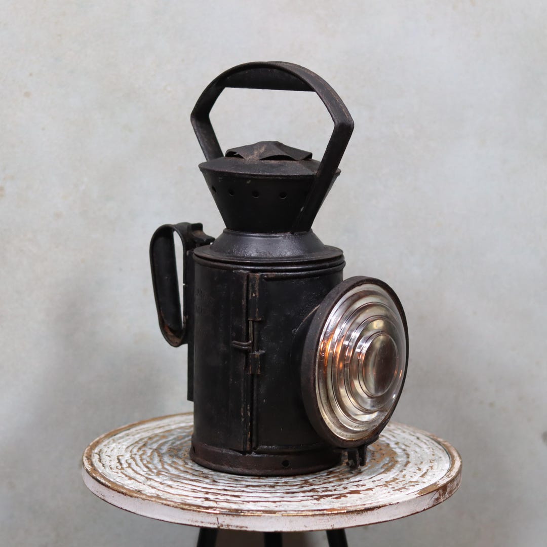Extremely Rare Large Hand Lantern, Train Lantern, Signal Lantern ...