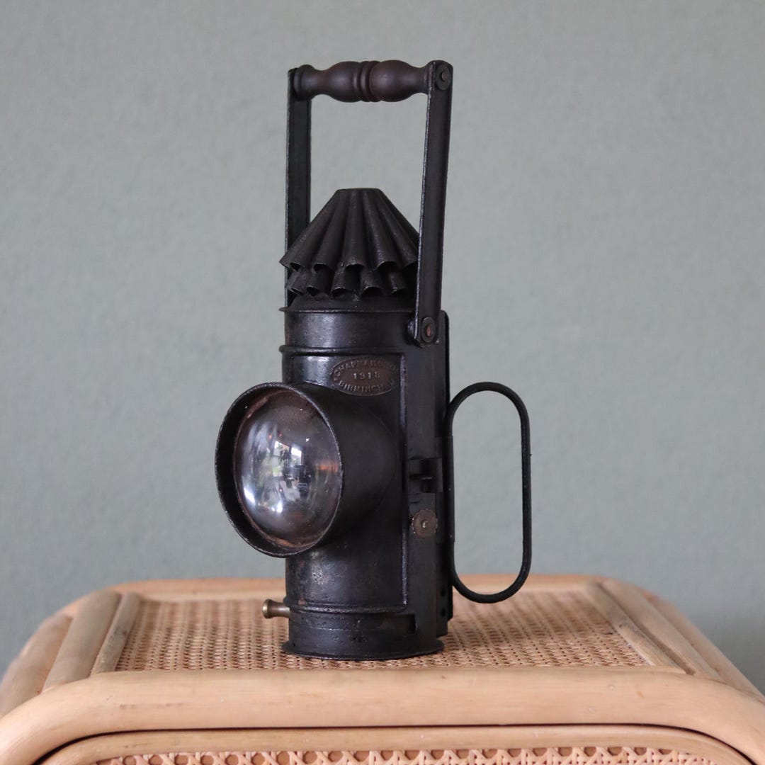 Extremely Rare Large Hand Lantern, Police Lantern, Signal Lantern ...