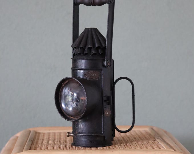 Extremely Rare Large Hand Lantern, Police Lantern, Signal Lantern ...