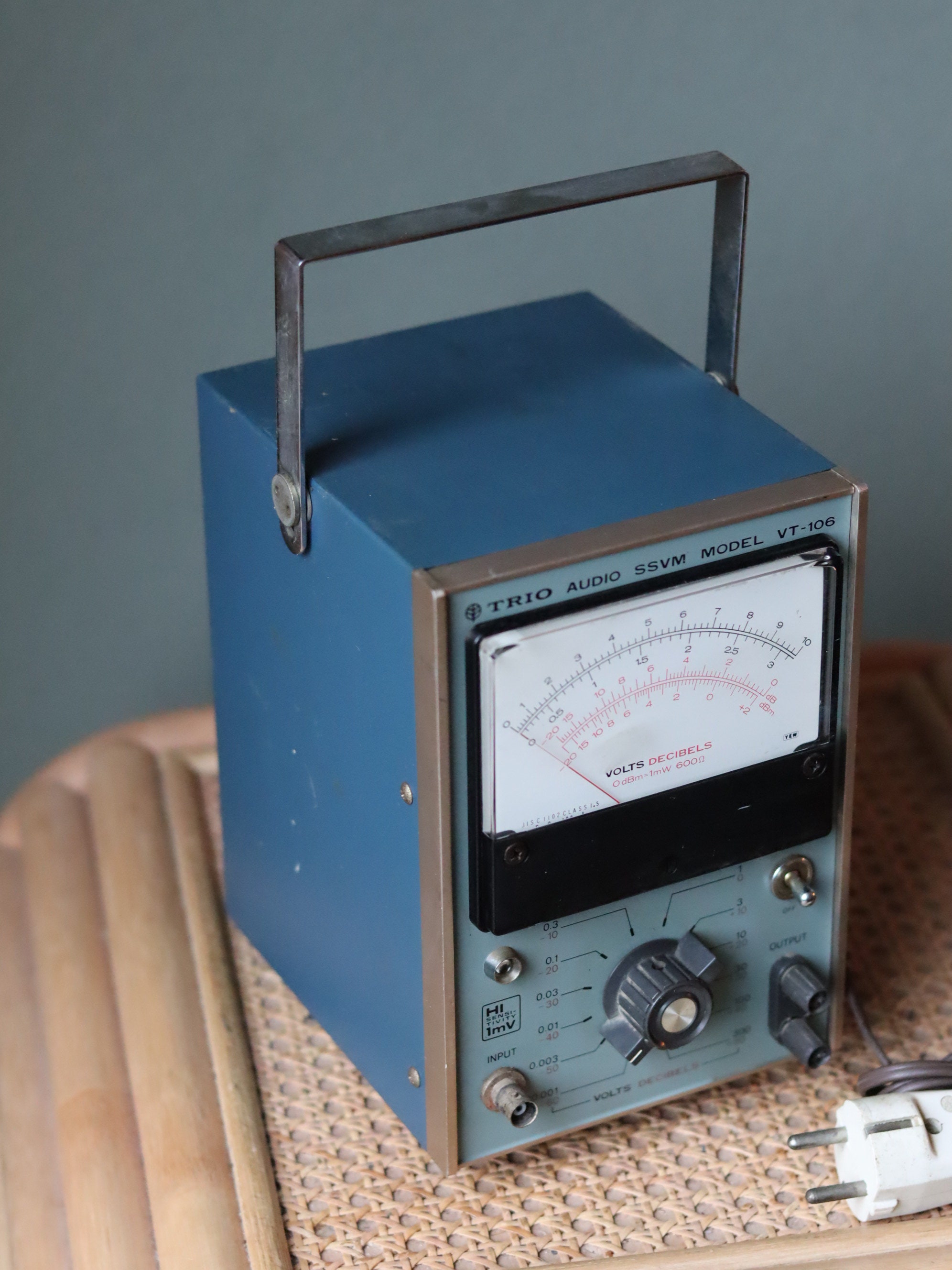 Kenwood Trio Audio SSVM Model VT-106 Voltmeter With Amplifier for Audio ...