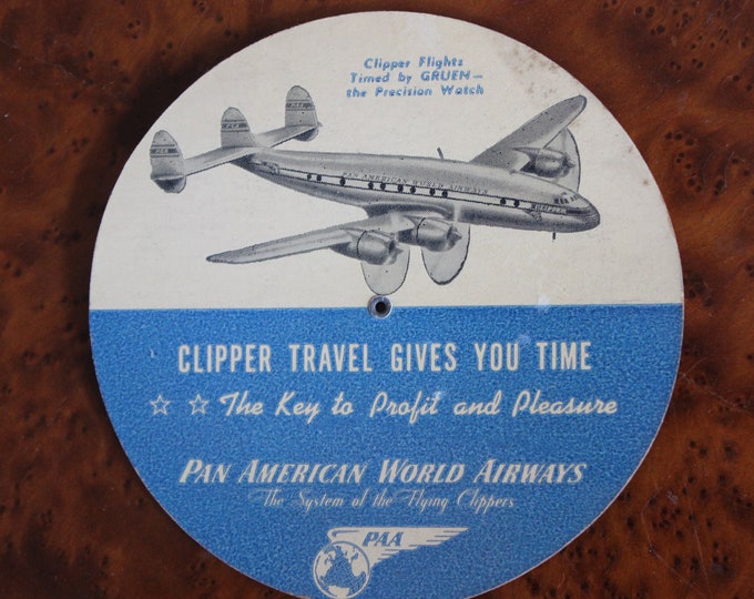 1946 Pan American Time Selector - Etsy