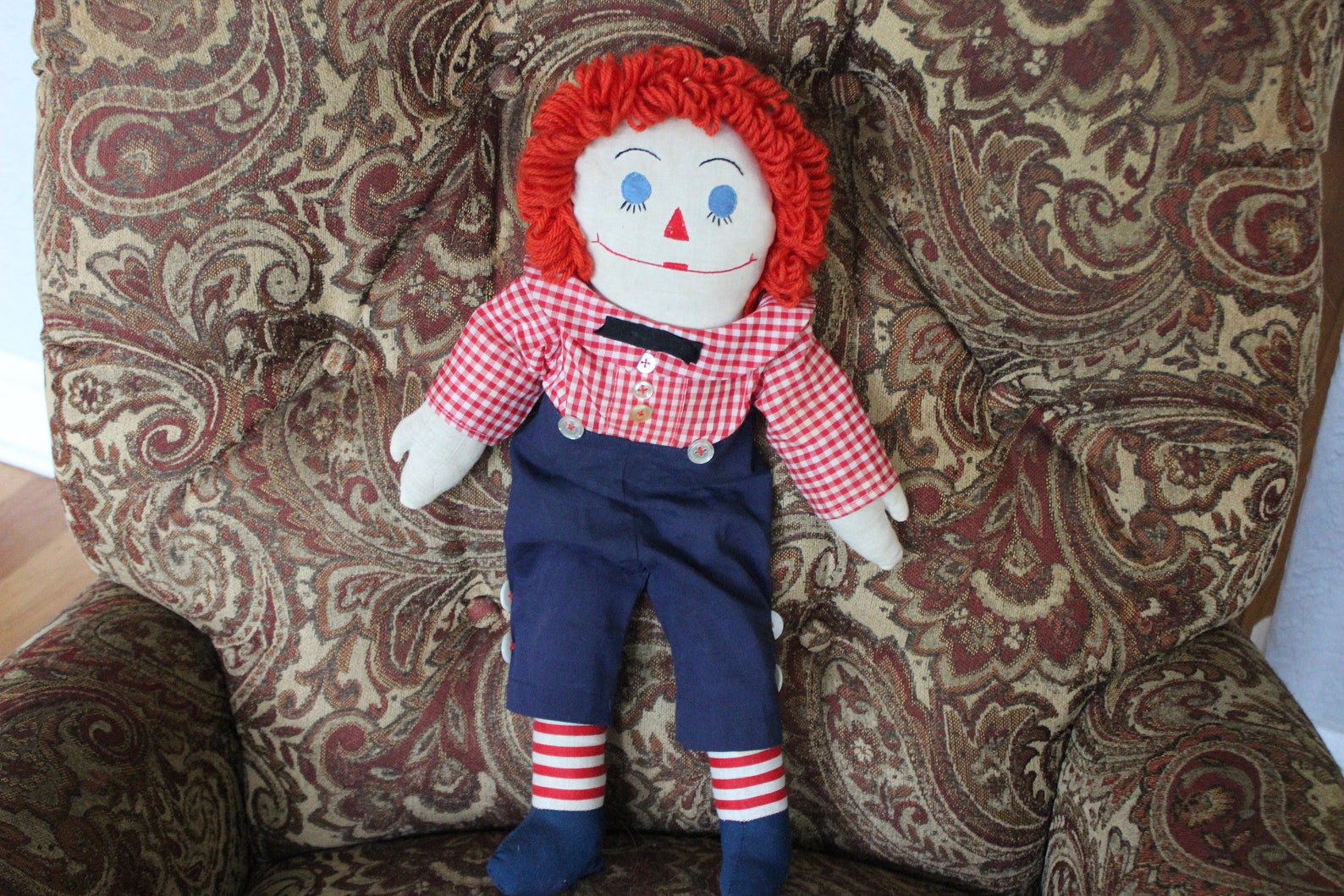 Raggedy Ann & Andy Dolls - Etsy