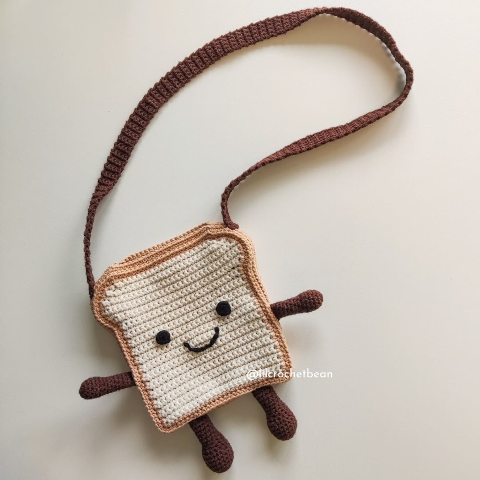 Toastie Bread Bag Crochet Pattern - Etsy