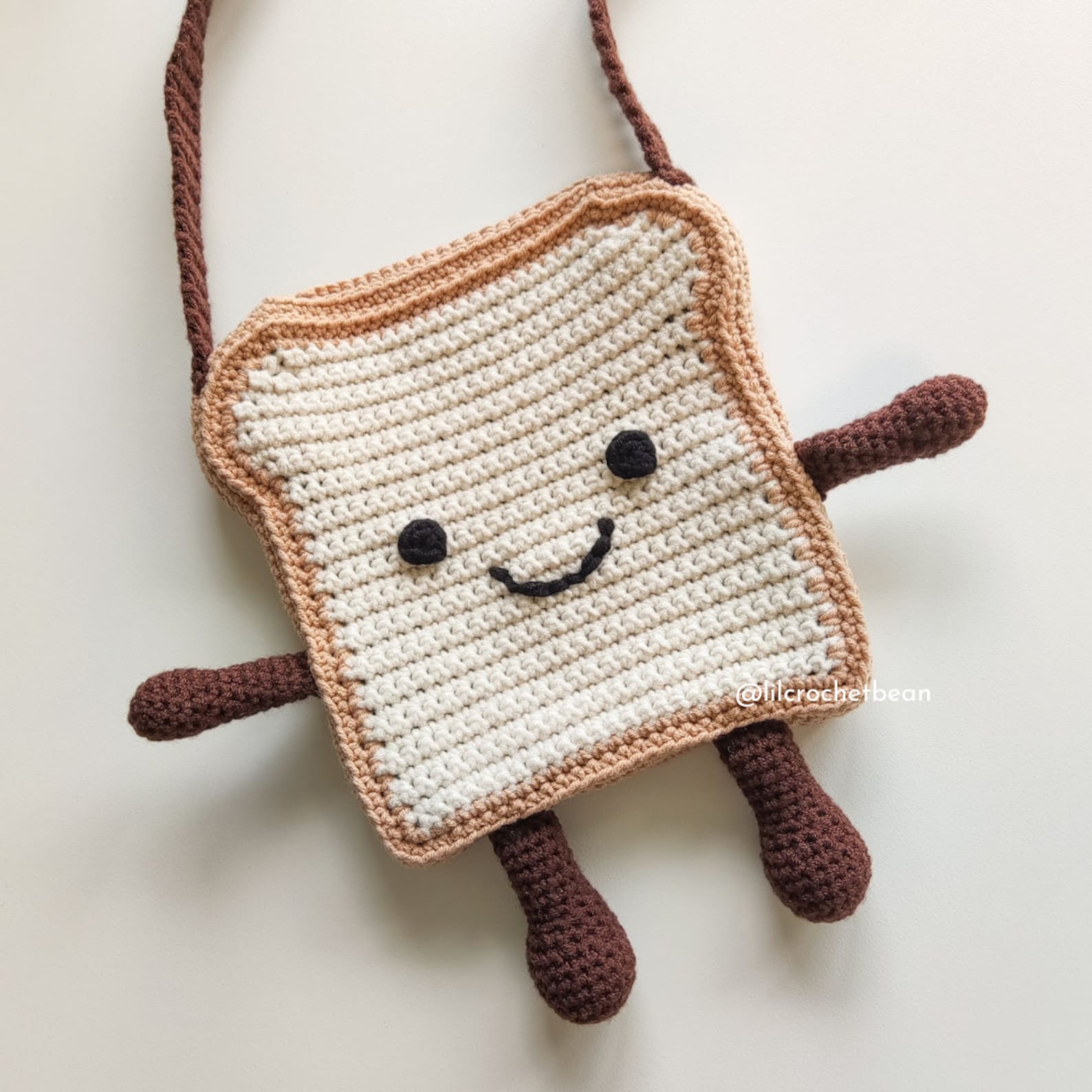 Toastie Bread Bag Crochet Pattern - Etsy