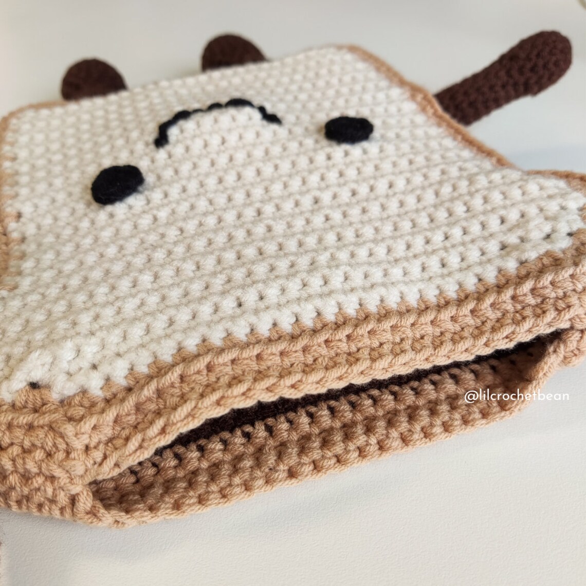 Toastie Bread Bag Crochet Pattern - Etsy