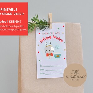 Printable Candy Gram Gift Tags for Students, Instant Digital Download ...
