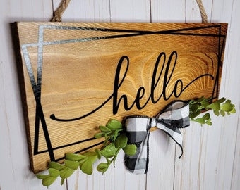 Wood Plank Sign | Etsy