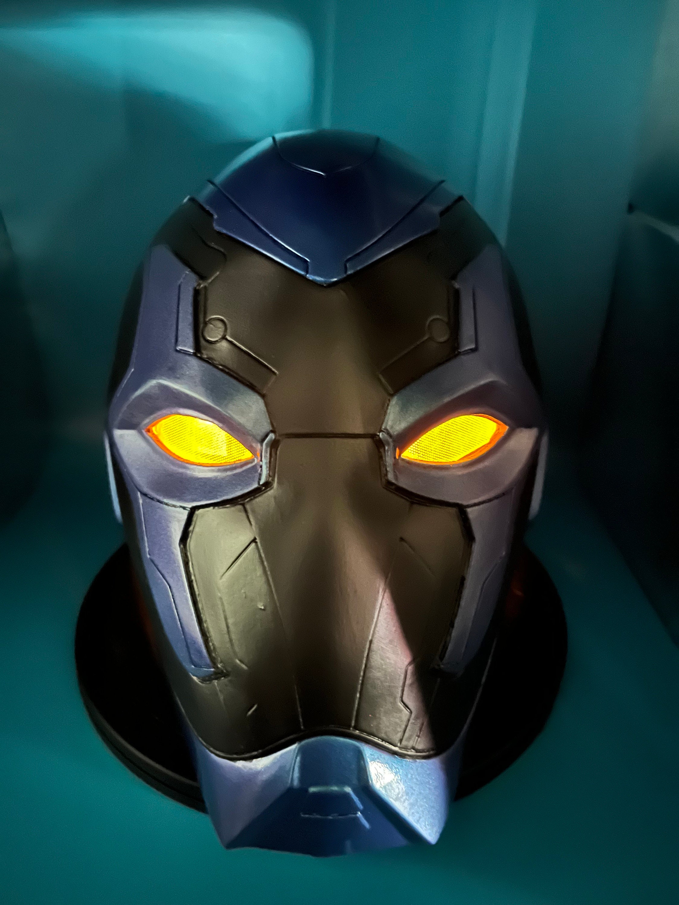 Replica DC Blue Beetle Helmet - Etsy