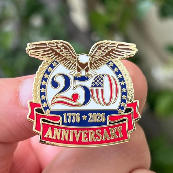America 250 Lapel Pin - Etsy
