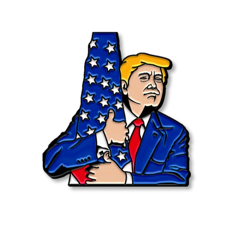President Trump Lapel Pin - Etsy