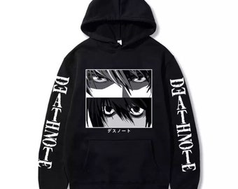 Anime Hoodie Death Note | Etsy