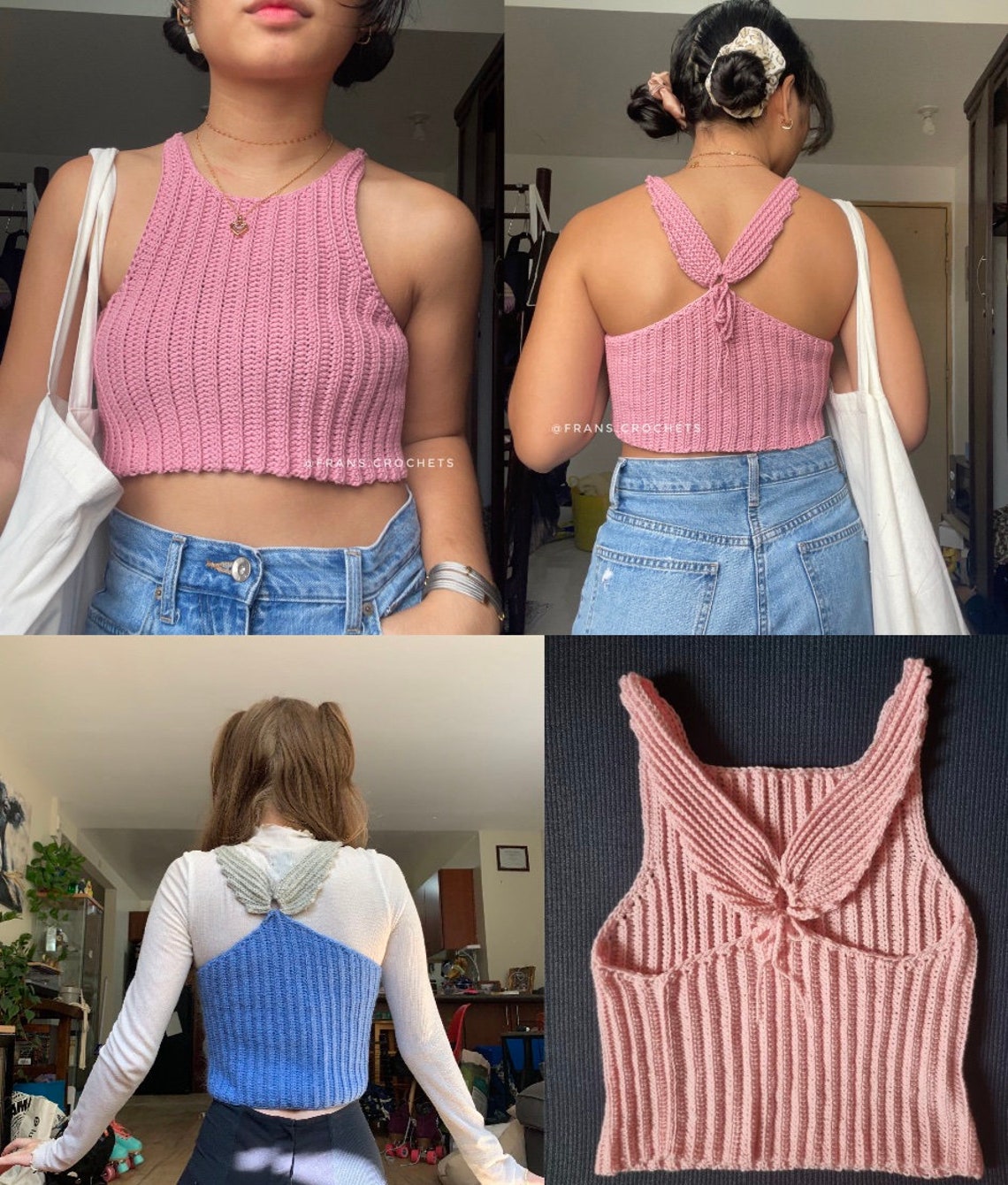 CROCHET PATTERN Rafaela Wings Top re-released - Etsy