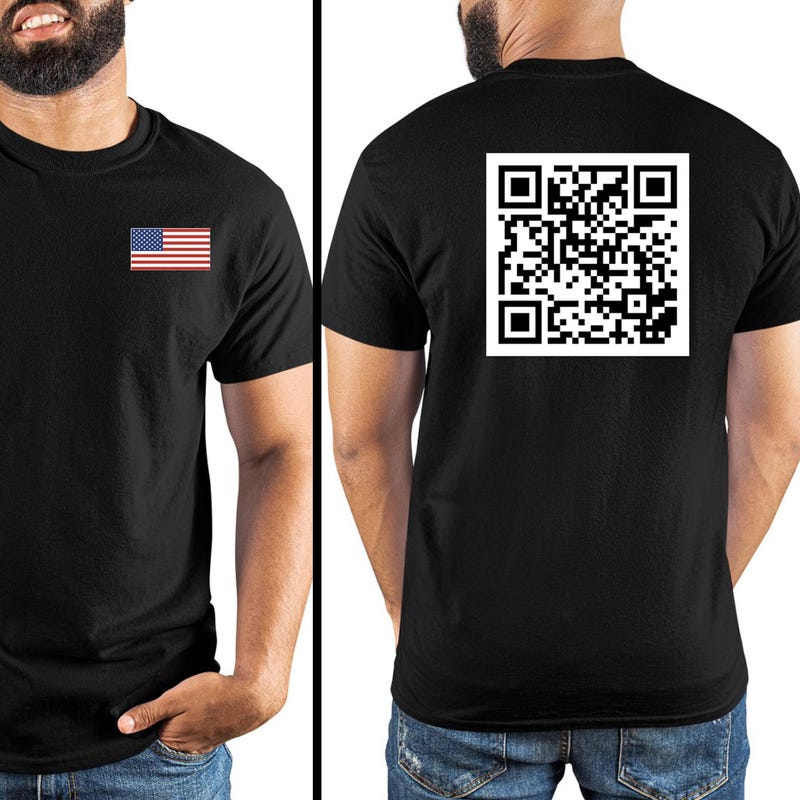 Trump Qr Code Tshirts - Etsy